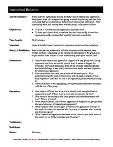 Internalized Behavior – Build The Wheel